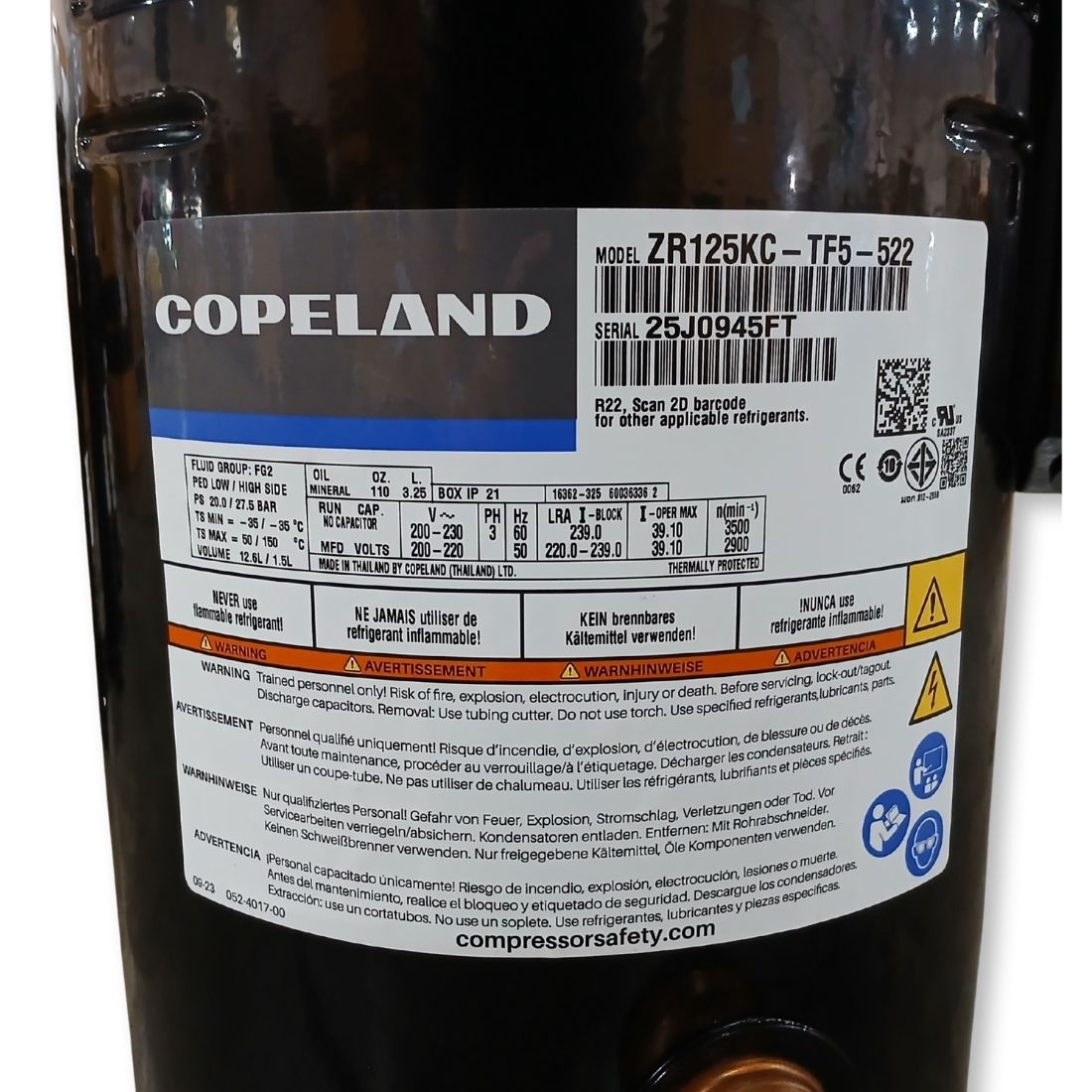 COMPR ZR125KC-TF5-523 .. 4000001645 – TOTALINE
