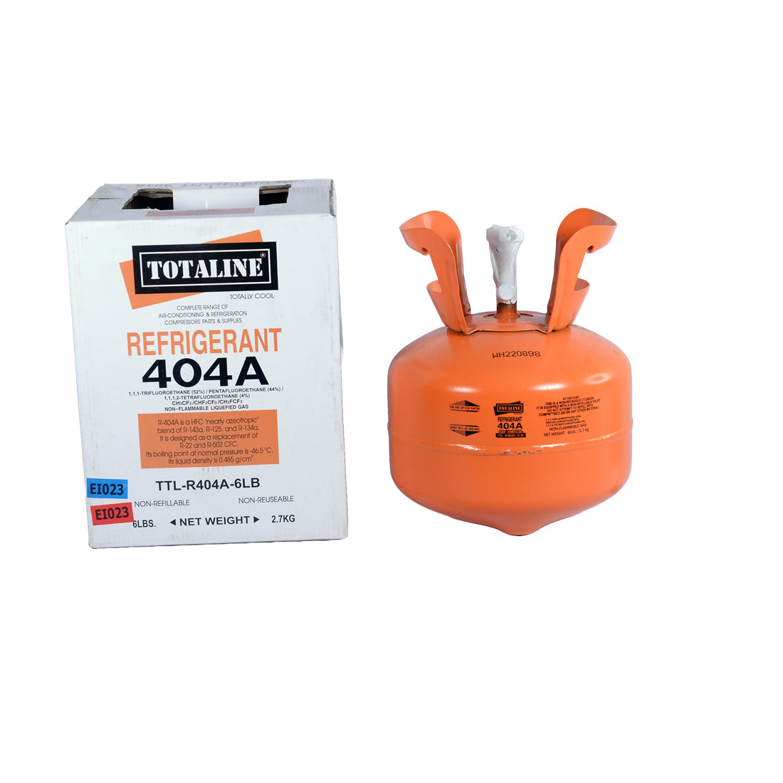 Refrigerant: R404a 2.7Kg .. 4001019667 – TOTALINE
